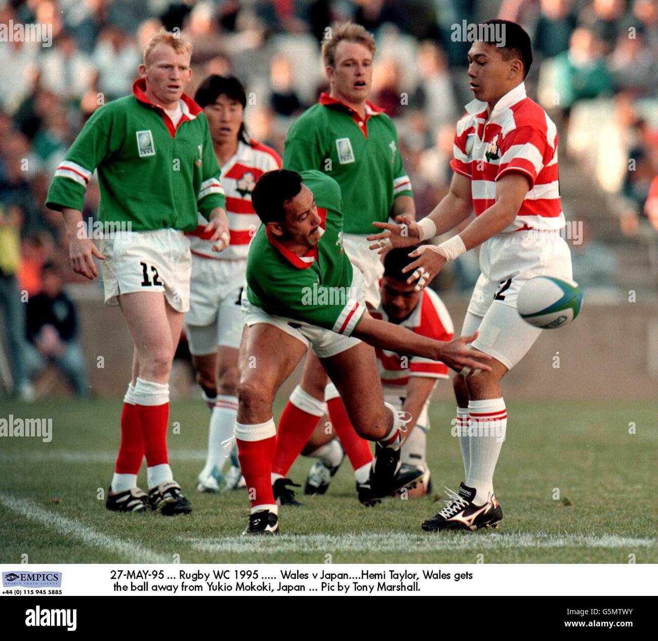 Rugby tackles world cup 1995 High Resolution Stock Photography and ...