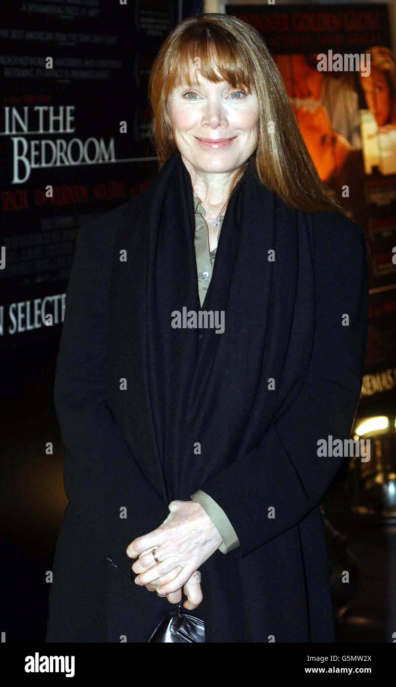 American actress Sissy Spacek arriving at the National Film Theatre ...
