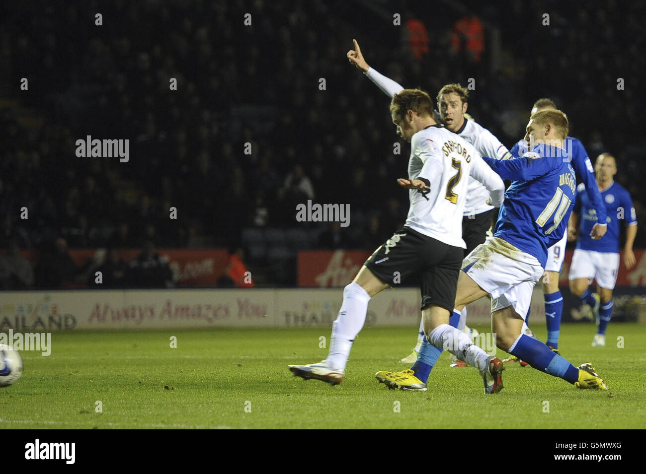 Soccer - npower Football League Championship - Leicester City v Derby ...