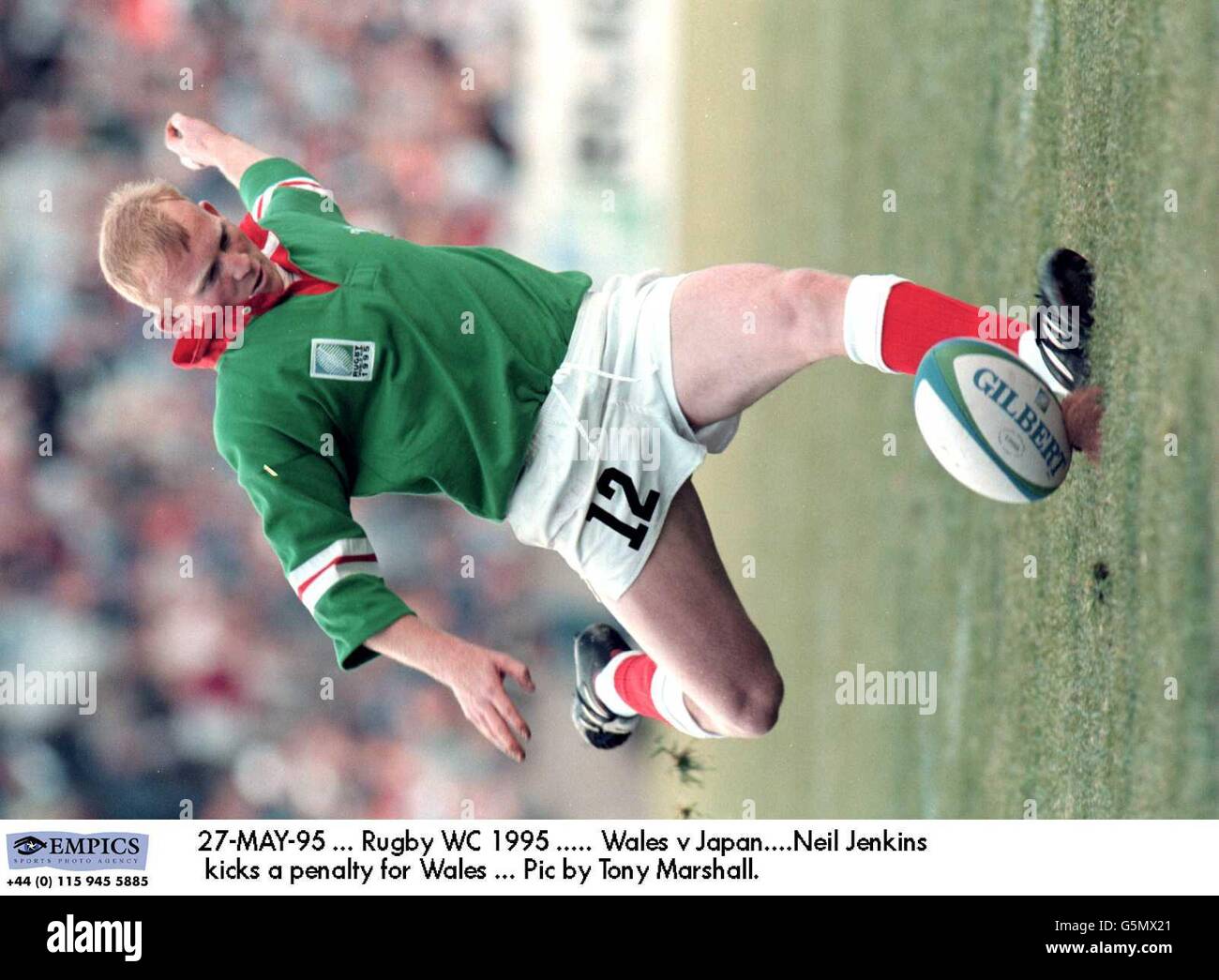 Rugby Union - Rugby World Cup 1995 - Wales v Japan Stock Photo - Alamy