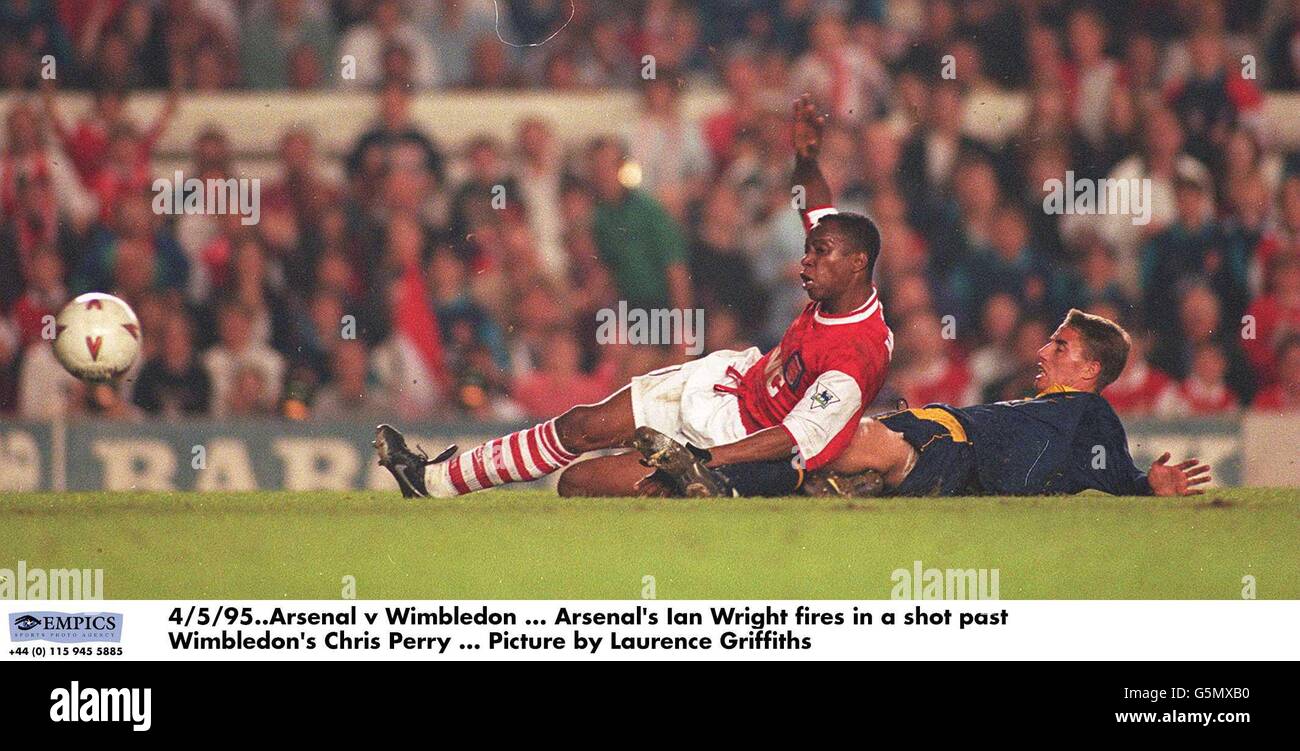 Soccer wimbledon chris perry hi-res stock photography and images - Alamy