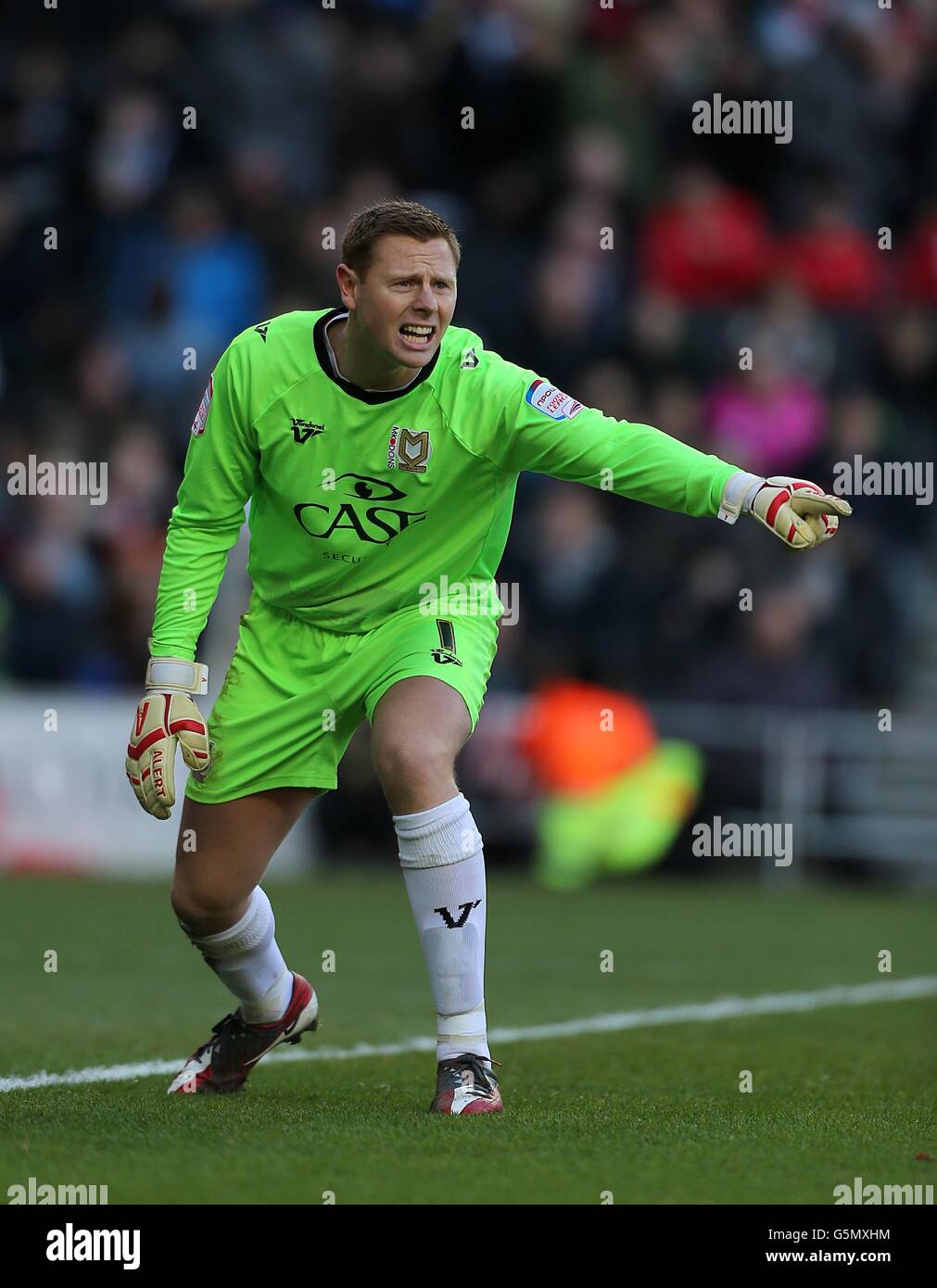 Milton keynes dons goalkeeper david martin hi-res stock photography and ...