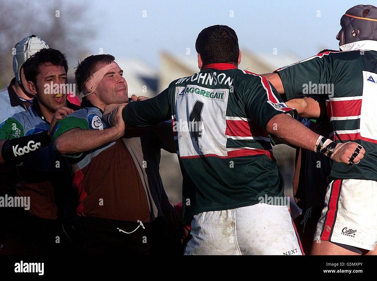 RUGBY UNION - LEICESTER MARTIN JOHNSON Stock Photo - Alamy