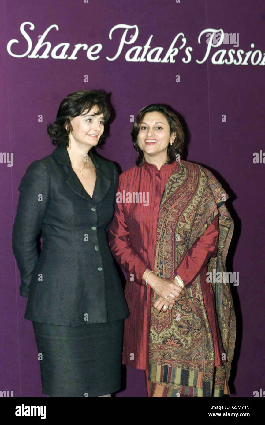 Cherie Booth Opens the world's biggest Curry Factory Stock Photo - Alamy
