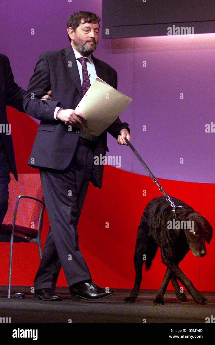 Home Secretary David Blunkett speaks at the Labour Party's Local ...