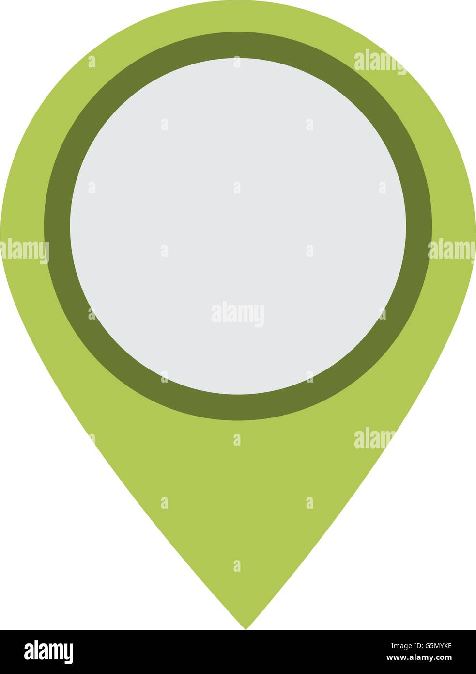 green gps label Stock Vector Image & Art - Alamy