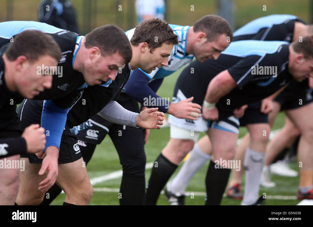 Rugby Union - Glasgow Warriors Photocall - Scotstoun Stadium Stock ...