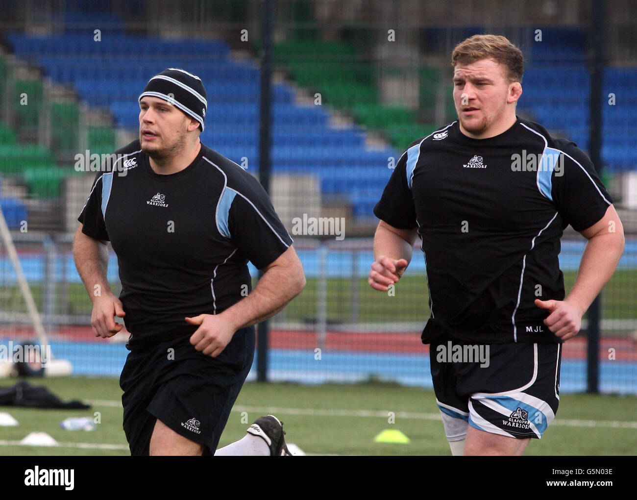 Rugby Union - Glasgow Warriors Photocall - Scotstoun Stadium Stock ...