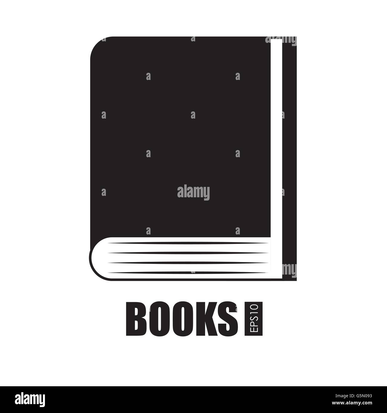 books isolated design Stock Vector Image & Art - Alamy