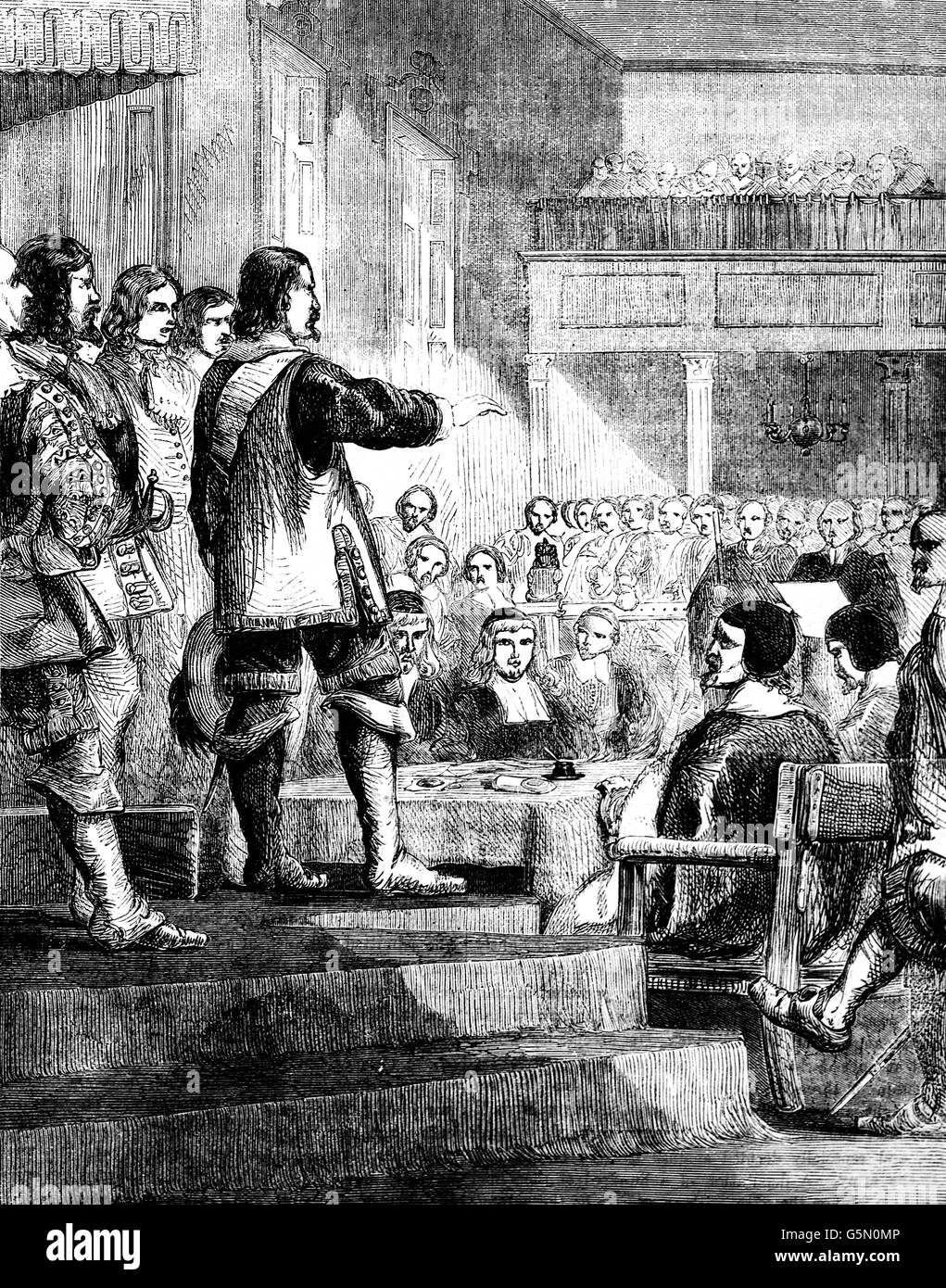 Oliver cromwell lord protector hi-res stock photography and images - Alamy
