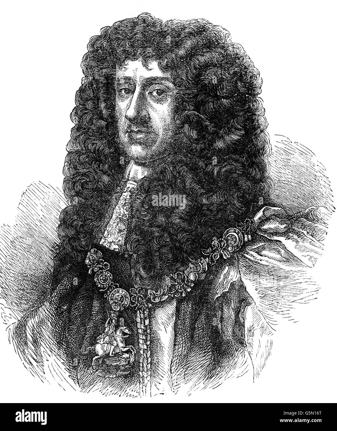 1660 restored to throne hi-res stock photography and images - Alamy