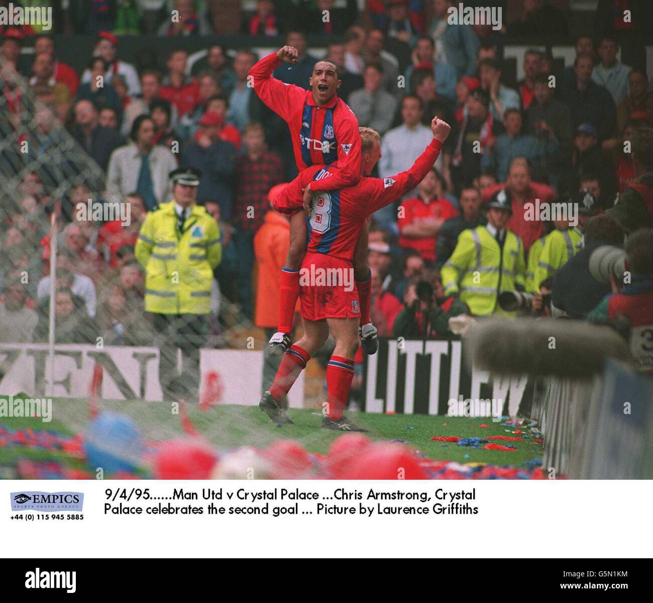 Manchester united and chris armstrong hi-res stock photography and ...