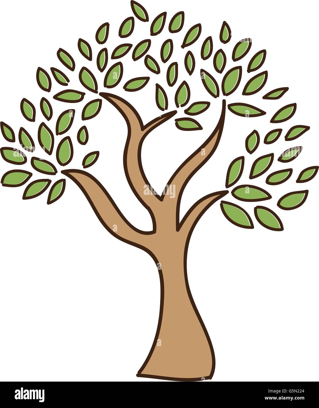 olive tree isolated icon design Stock Vector Image & Art - Alamy
