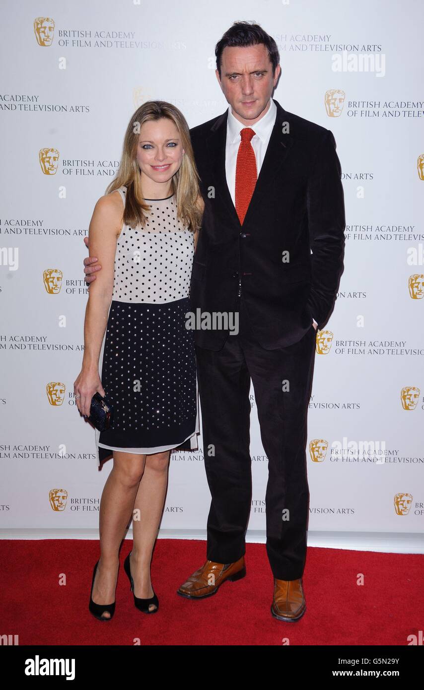 Sarah alexander and peter serafinowicz hi-res stock photography and ...