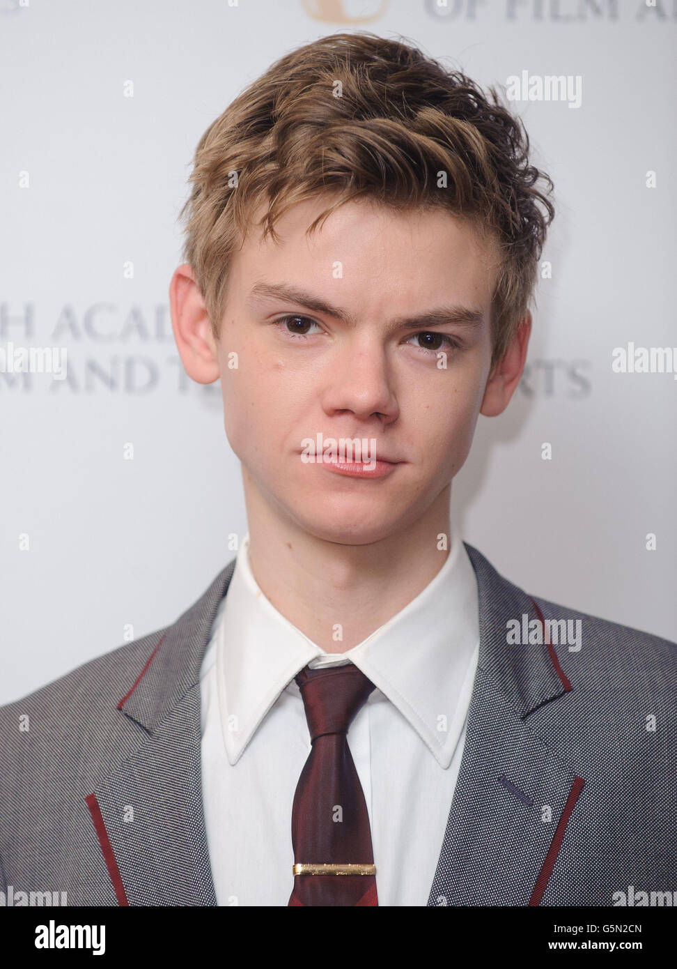Thomas Sangster arriving at the British Academy Children's Awards 2012 ...