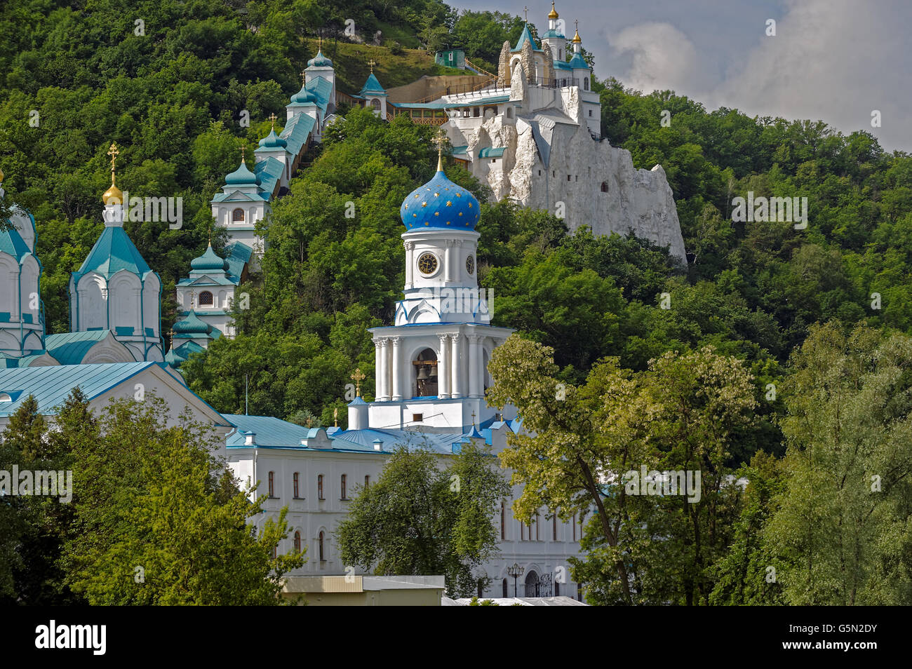 Svyatogorsk Holy Assumption Monastery was founded in XV century ...