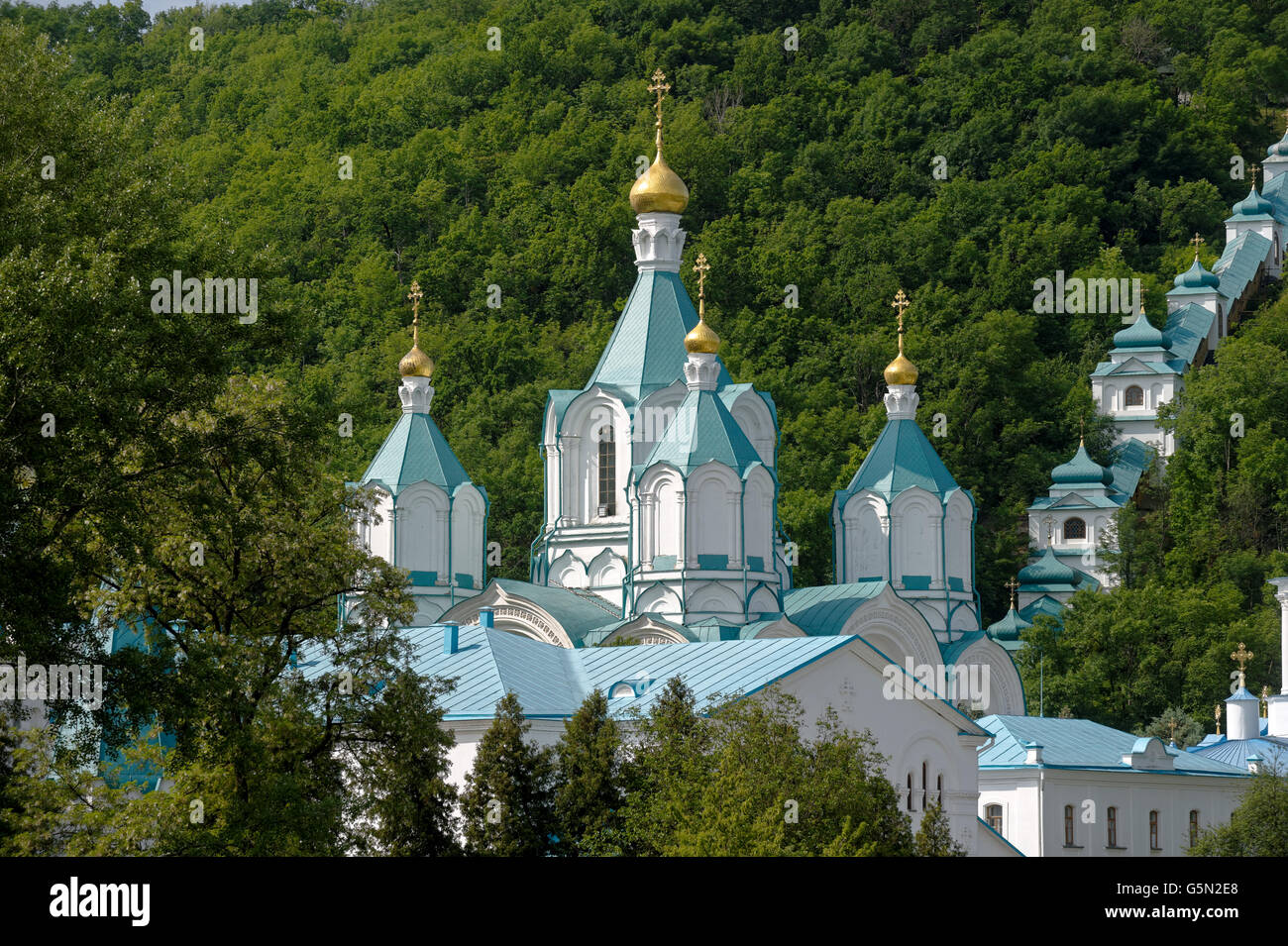 Svyatogorsk Holy Assumption Monastery was founded in XV century ...