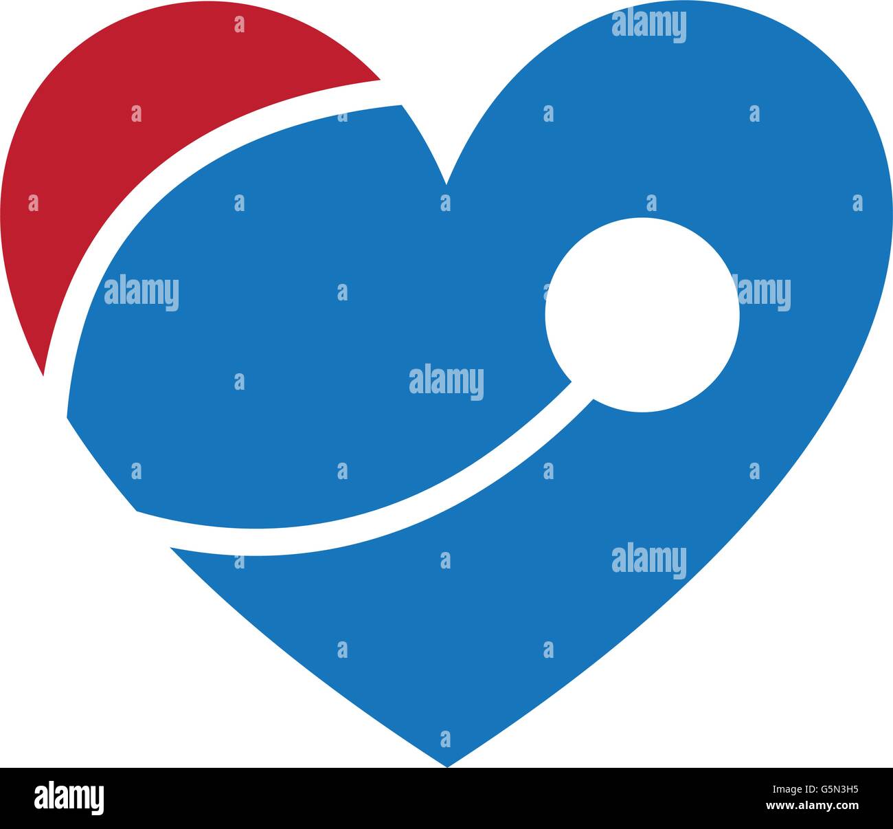 Healthy heart symbol isolated icon design Stock Vector Image & Art - Alamy