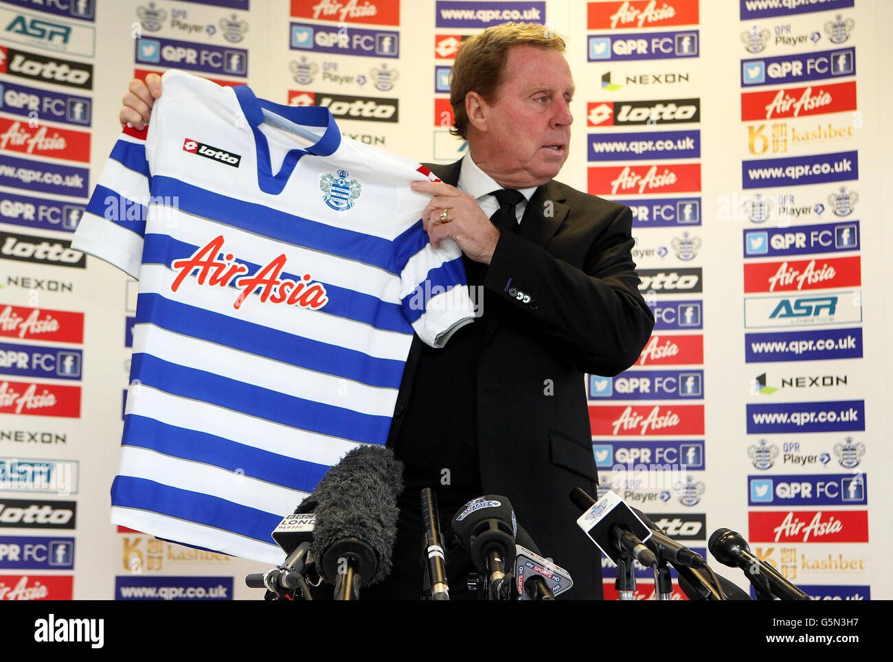 Soccer - Harry Redknapp Press Conference - Queens Park Rangers Training ...