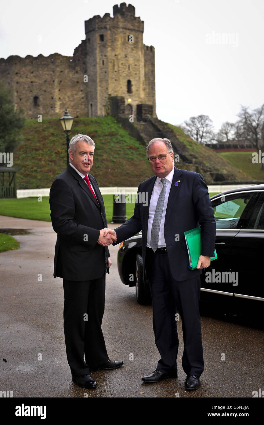 British-Irish council summit meeting Stock Photo - Alamy
