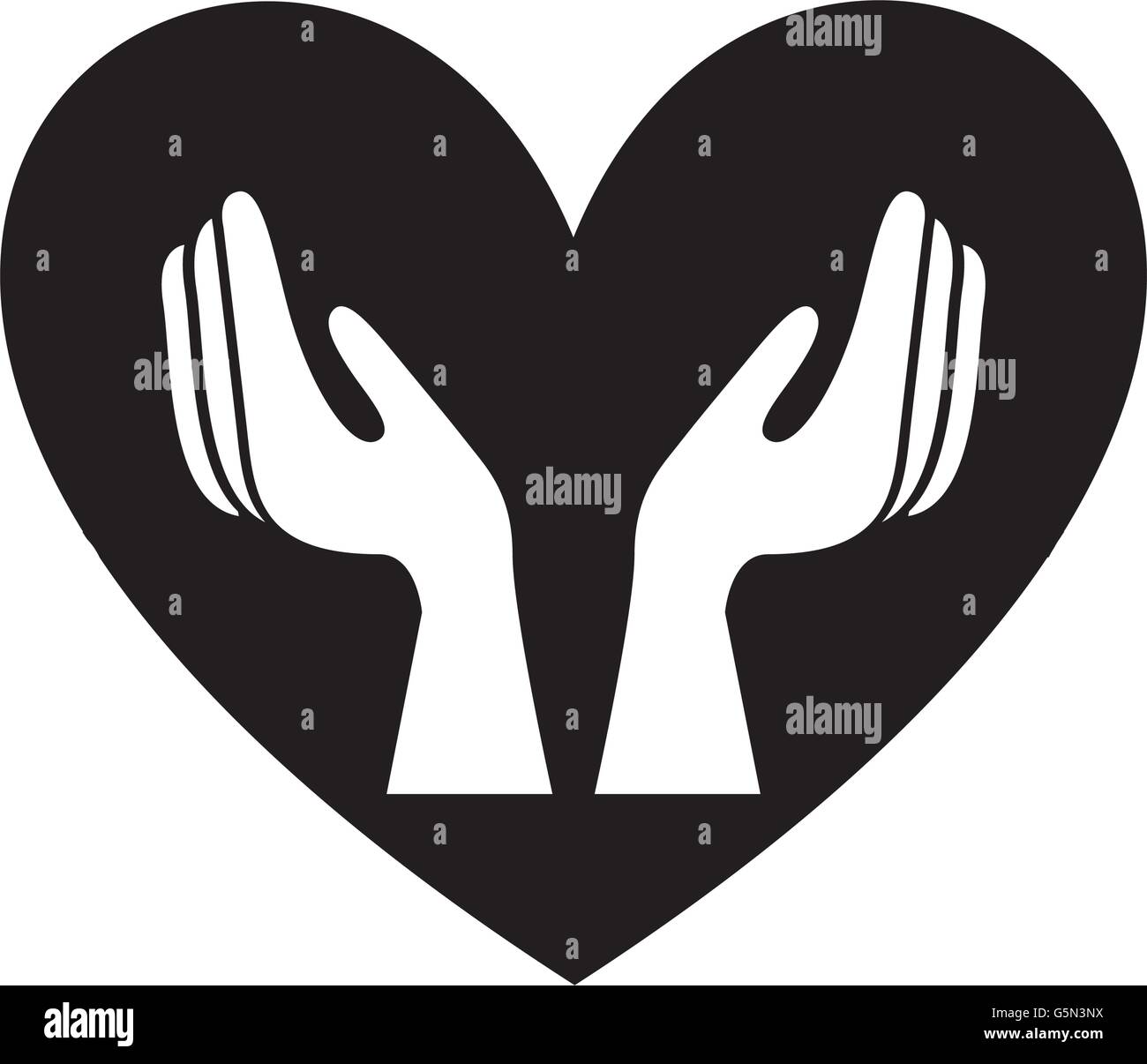 Healthy heart symbol isolated icon design Stock Vector Image & Art - Alamy