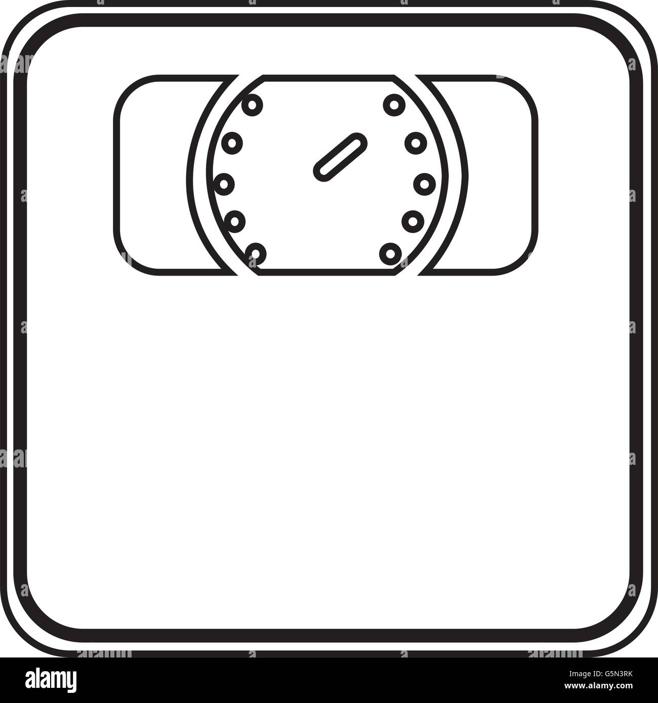 weight measure scale isolated icon design Stock Vector Image & Art - Alamy