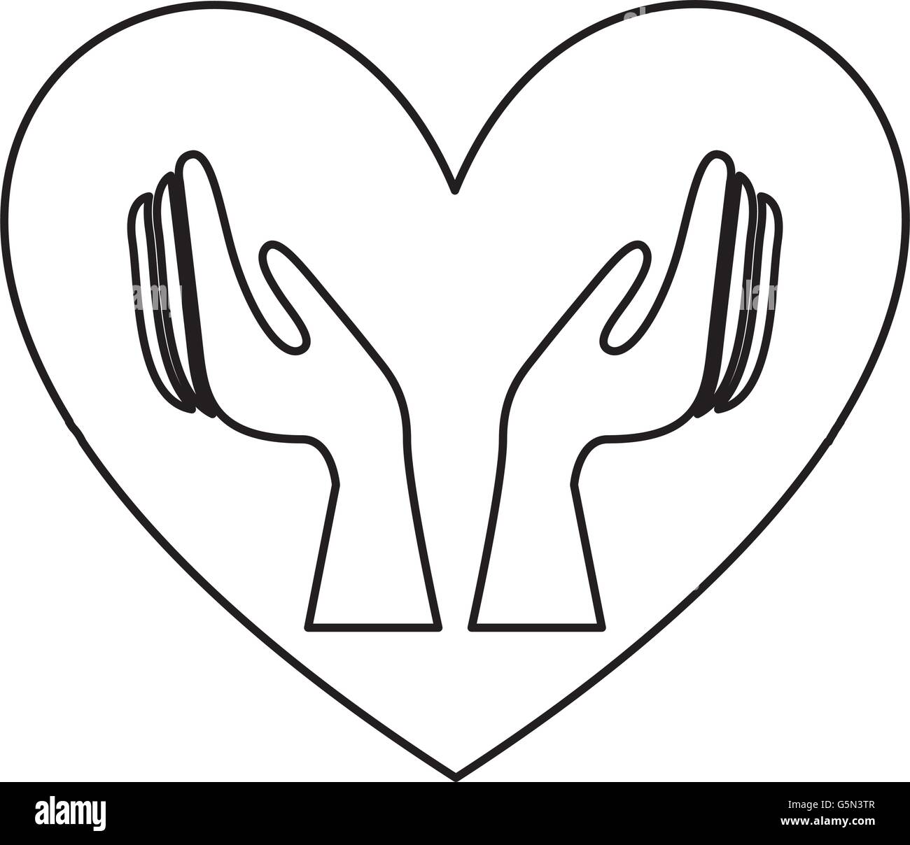 Healthy heart symbol isolated icon design Stock Vector Image & Art - Alamy