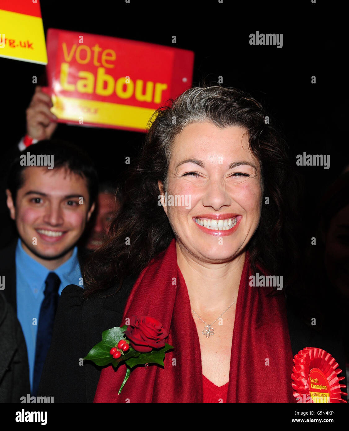 Sarah champion labour hi-res stock photography and images - Alamy