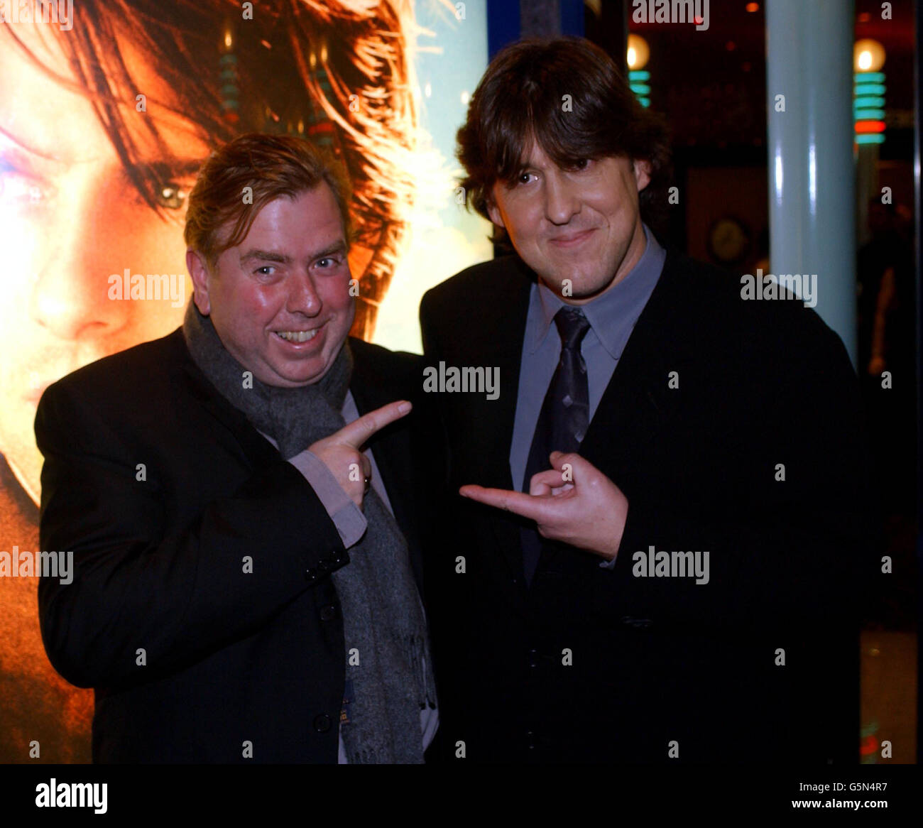 Actor Timothy Spall and director Cameron Crowe arriving at the Empire ...