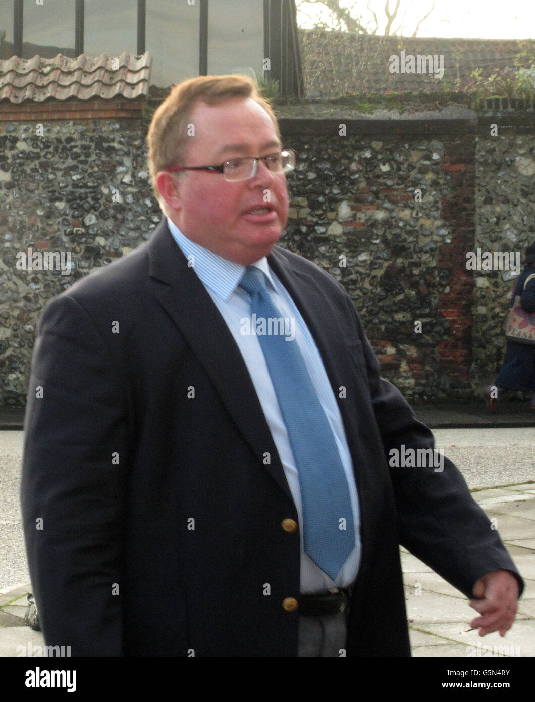 BEST QUALITY AVAILABLE: Former BBC presenter Michael Souter arrives at ...