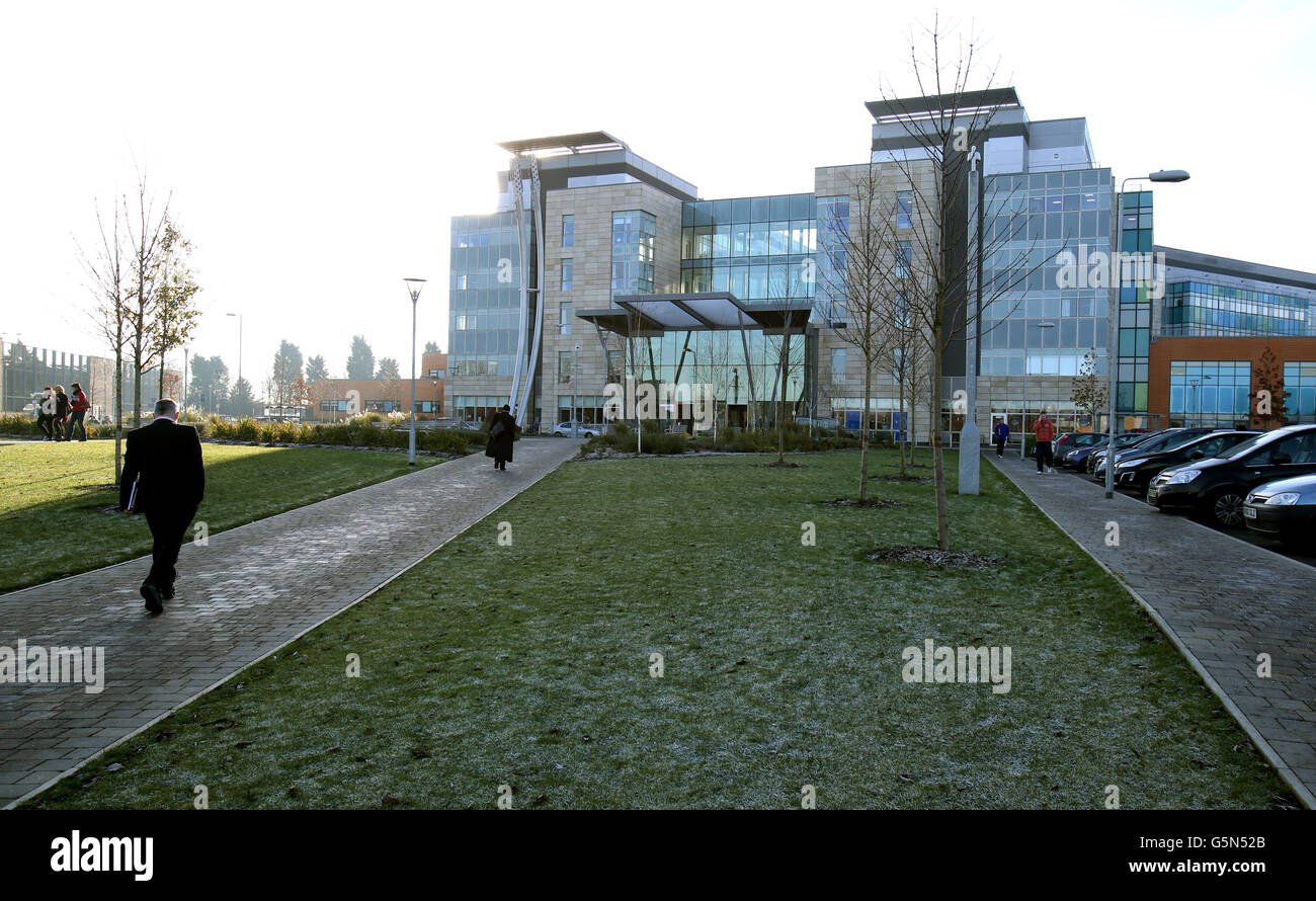 Peterborough City Hospital stock Stock Photo - Alamy