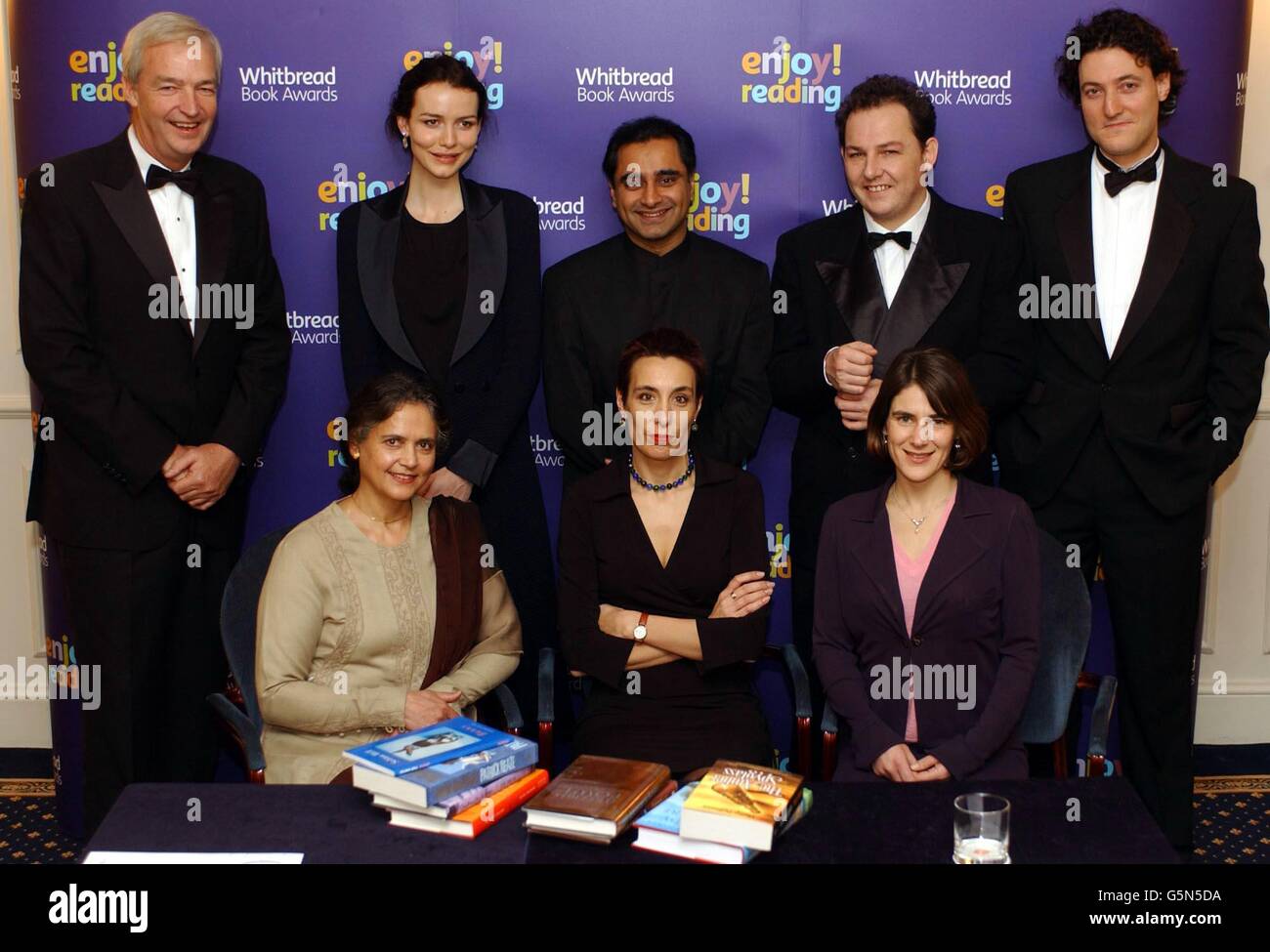 Whitbread Book Awards Judges Stock Photo - Alamy