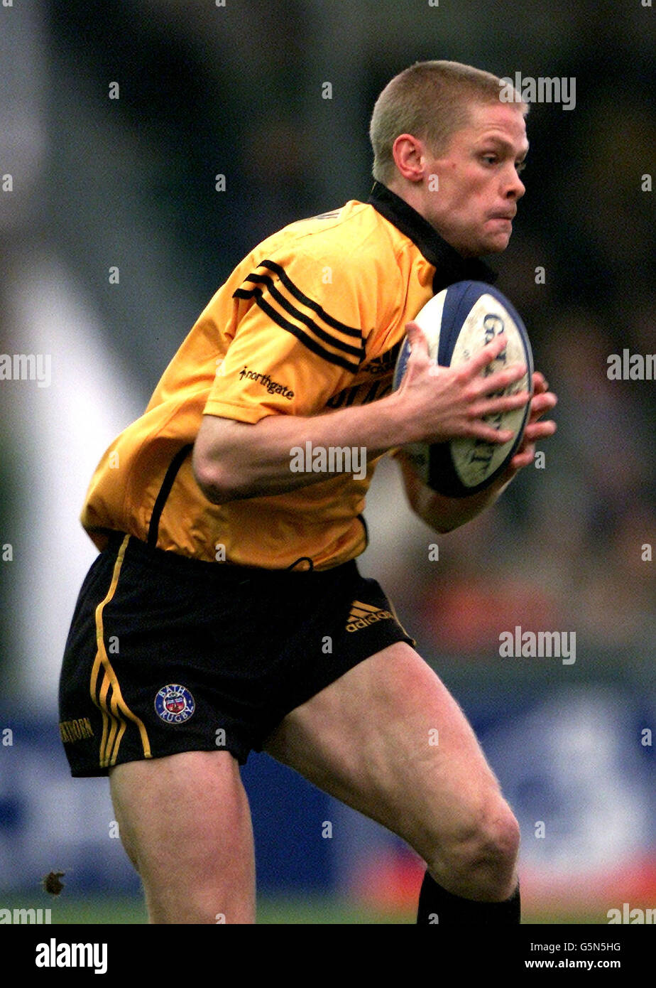 Iain Balshaw - Bath, during the premiership match at the Memorial ...