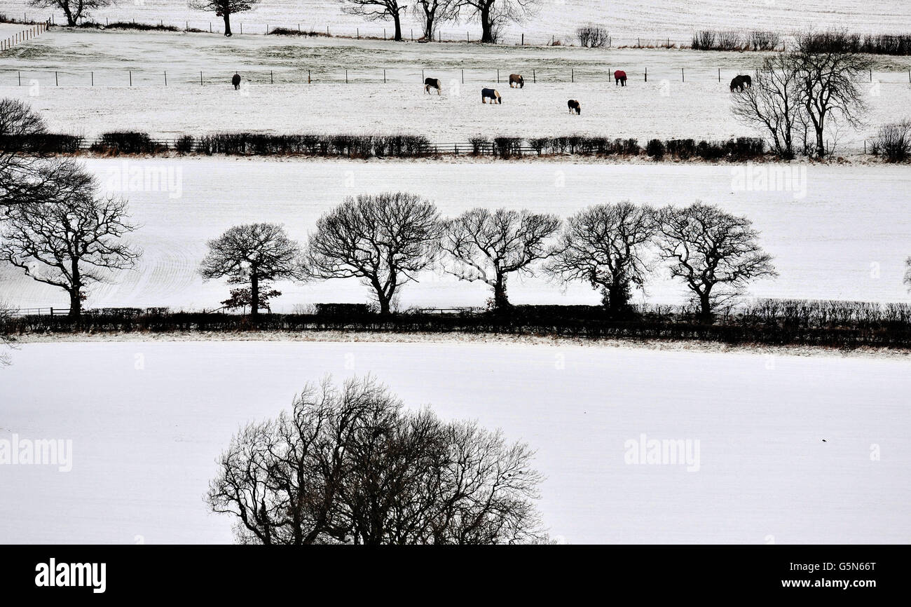 Winter weather December 3rd Stock Photo - Alamy