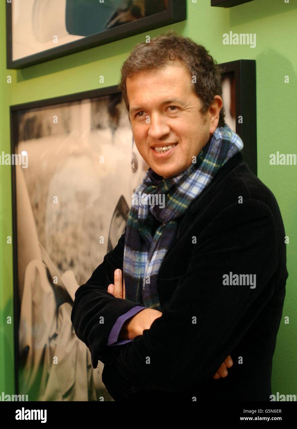 Fashion photographer Mario Testino Stock Photo - Alamy