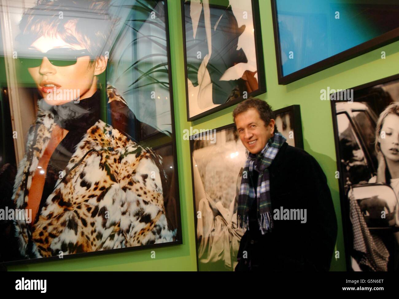 Fashion photographer Mario Testino during a photocall at the National ...