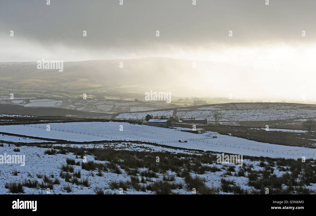 Winter weather December 3rd Stock Photo - Alamy