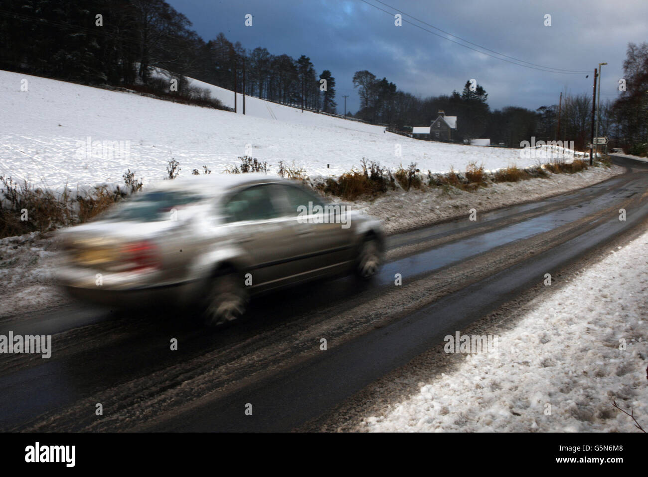 Winter weather December 3rd Stock Photo - Alamy