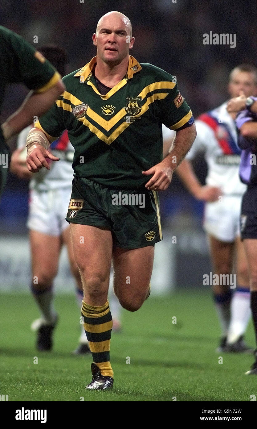 Australia's Ben Kennedy at Reebok Stadium, Bolton, during the game ...