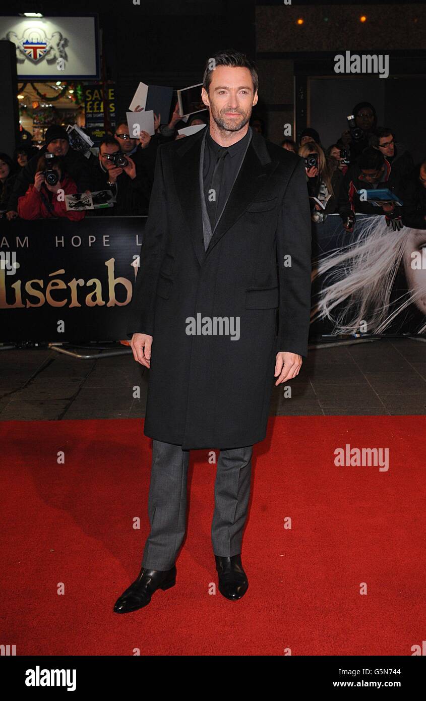 Les Miserables World Premiere - London Stock Photo - Alamy