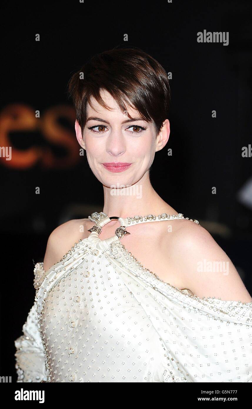 Les Miserables World Premiere - London Stock Photo - Alamy