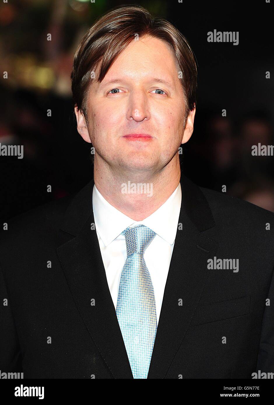 Tom Hooper arrives at the premiere of Les Miserables at the Empire ...