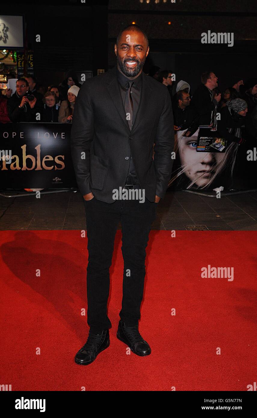 Les Miserables World Premiere - London Stock Photo - Alamy