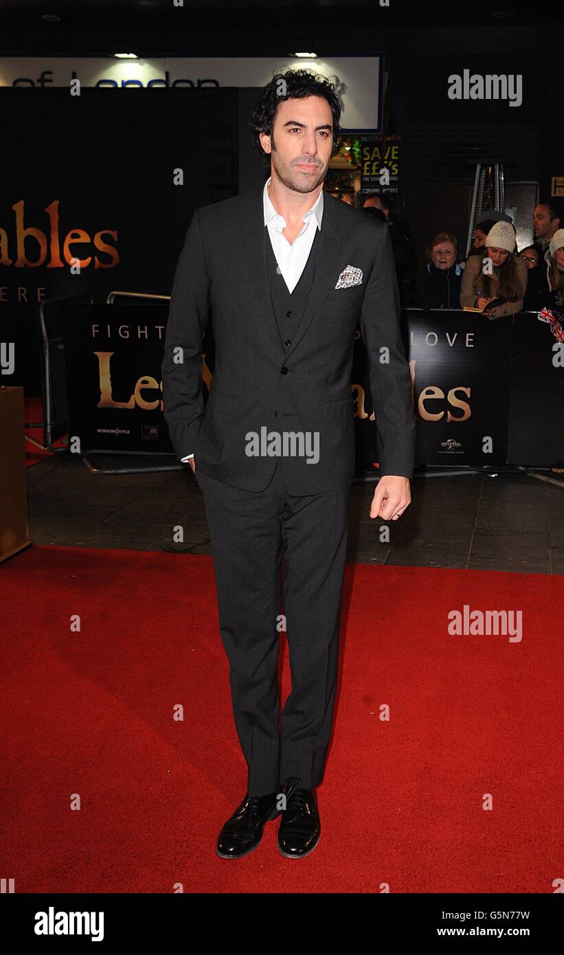 Les Miserables World Premiere - London Stock Photo - Alamy