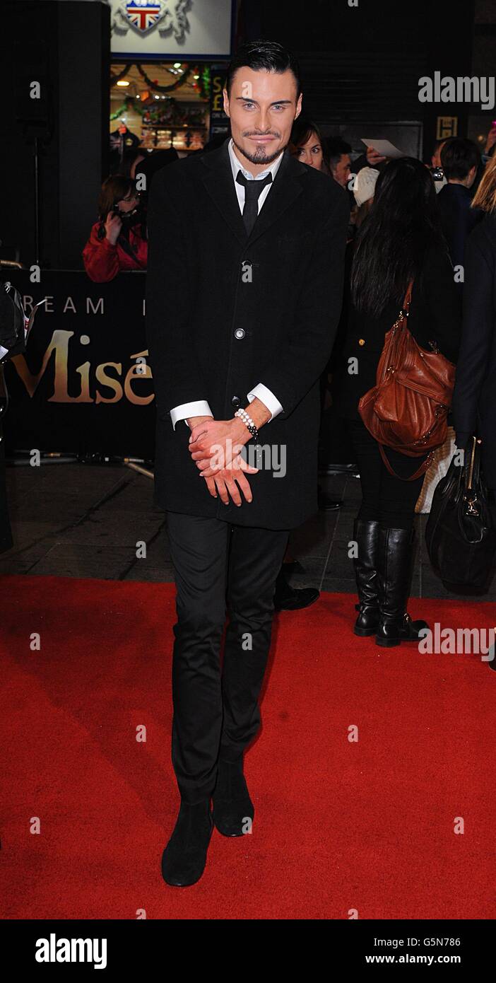 Les Miserables World Premiere - London Stock Photo - Alamy