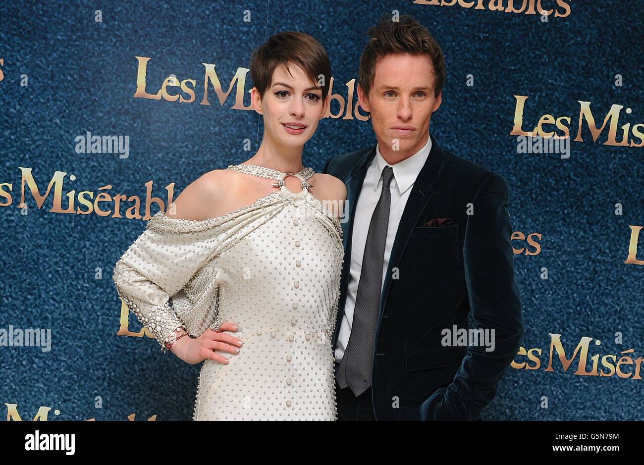 Les Miserables World Premiere - London Stock Photo - Alamy