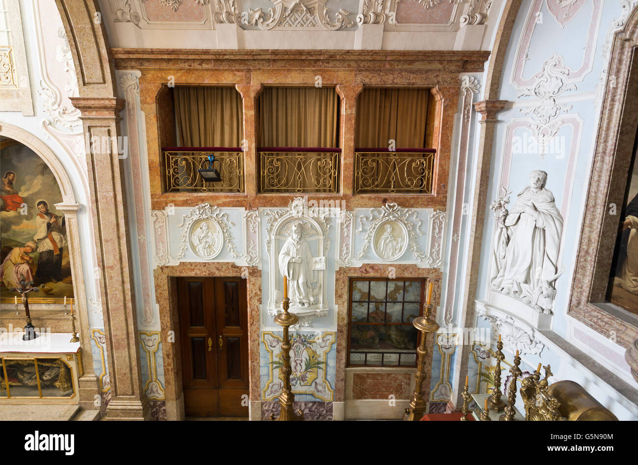 Rococo chapel hi-res stock photography and images - Alamy