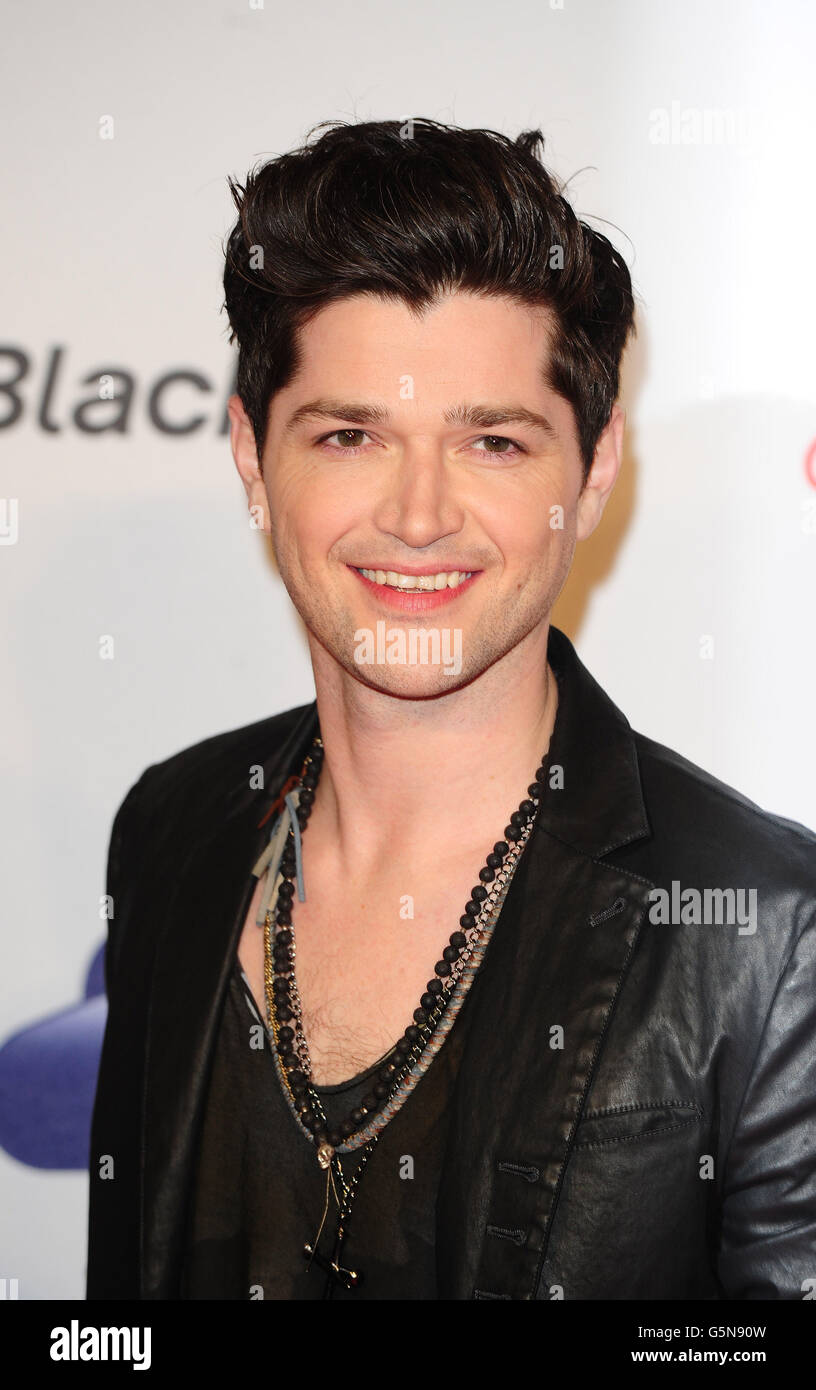 Danny O'Donoghue from The Script backstage at the Jingle Bell Ball ...