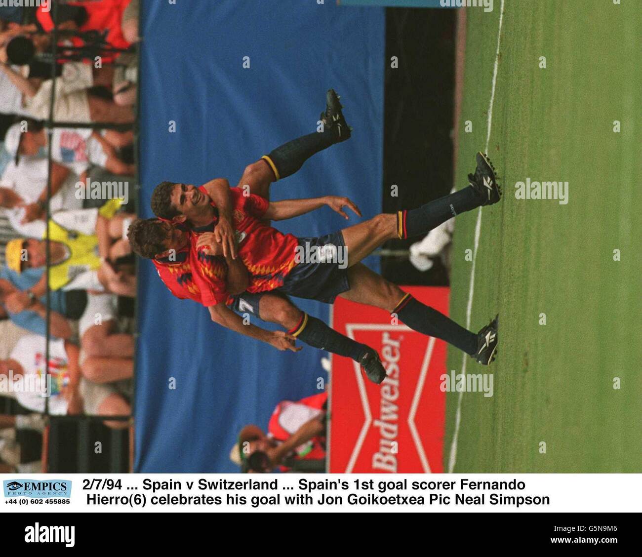 Soccer world cup 94 spain hi-res stock photography and images - Alamy