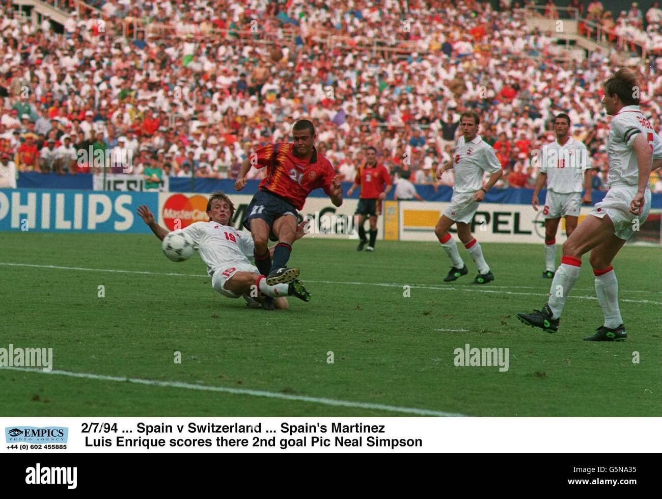 Soccer world cup 94 spain hi-res stock photography and images - Alamy